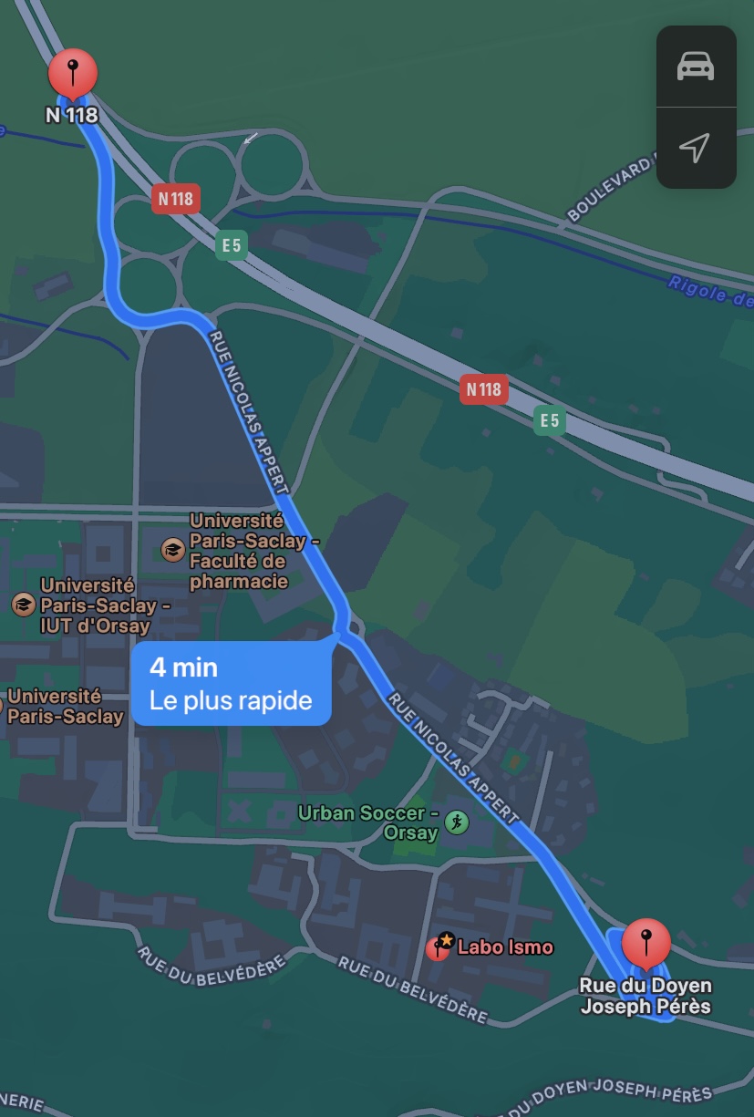 Accès – Institut des Sciences Moléculaires d Orsay